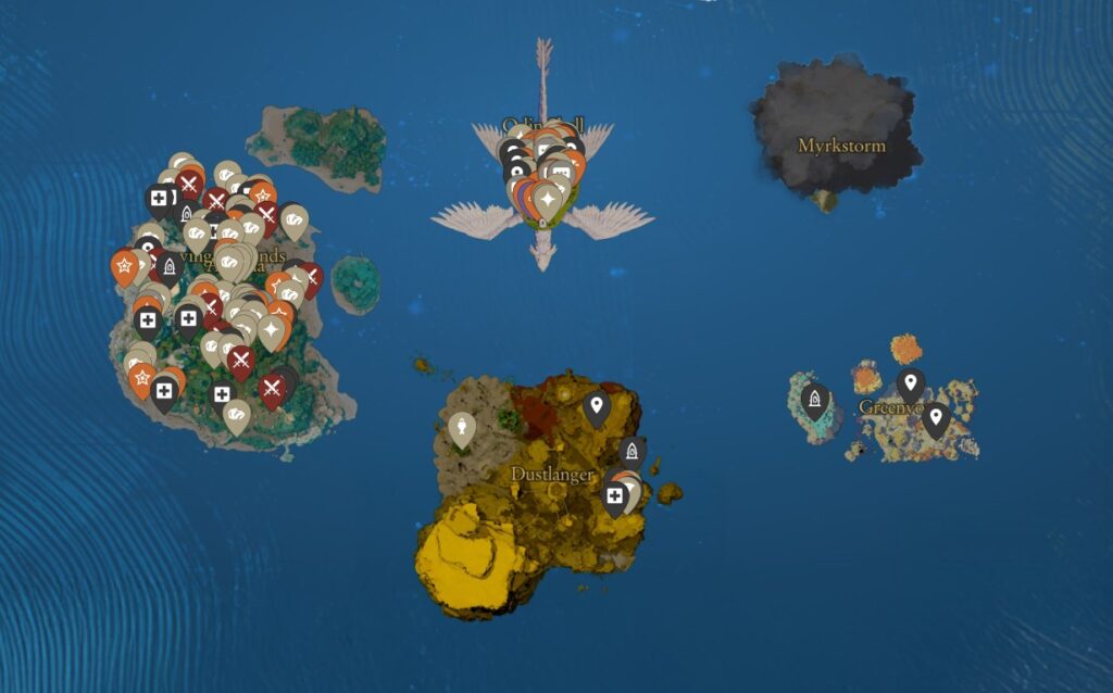 Cloudheim Interactive Map: Dungeons, Minibosses & More