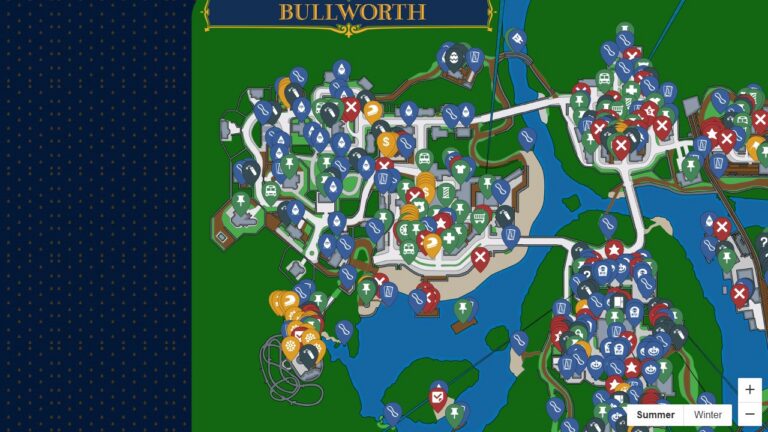 Bully Interactive Map: Activities, Missions & More