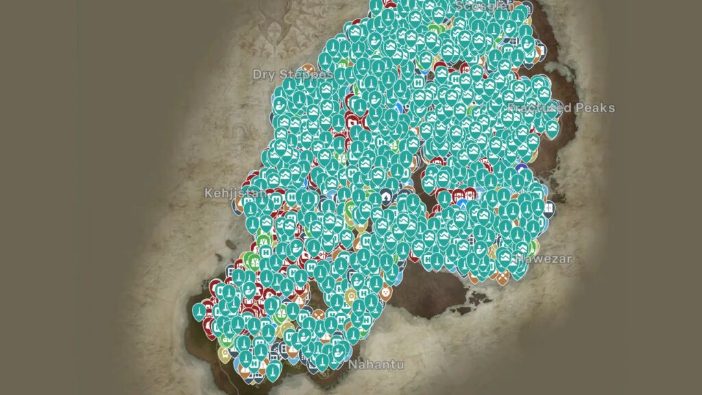 Diablo IV Interactive Map: Worlds, Travels, Dungeons & More