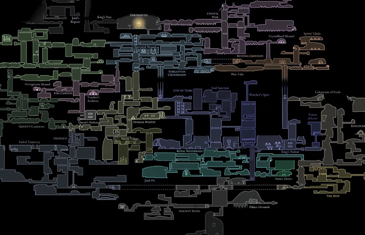Hollow Knight Interactive Map - GameMappers