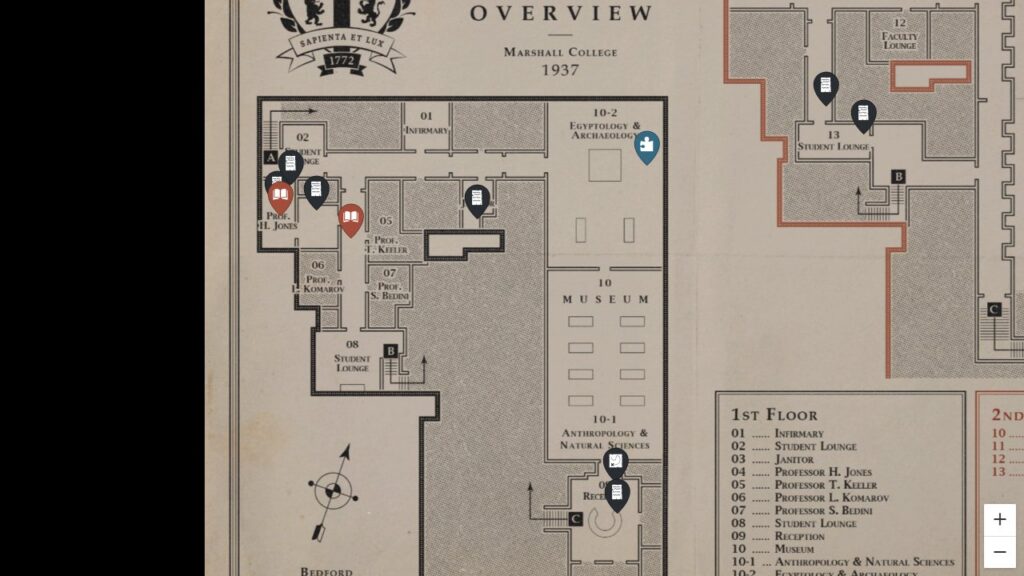 Indiana Jones And The Great Circle Interactive Map