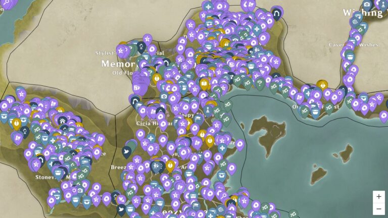 Infinity Nikki Interactive Map: Activities, Items & More