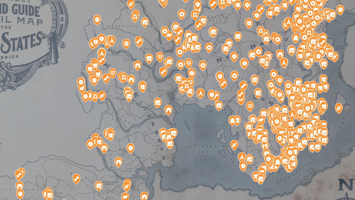 Red Dead Redemption 2 Where to Find All Collectibles - GameMappers