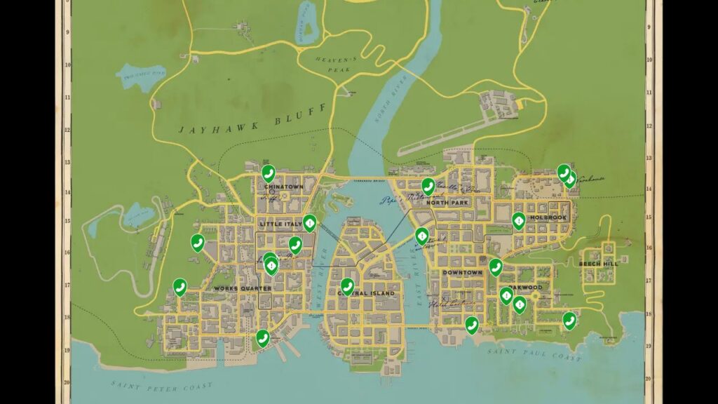 Mafia: All Mission Locations