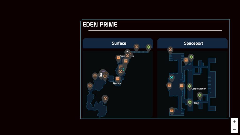 Mass Effect Interactive Map: Galaxies, Items & More