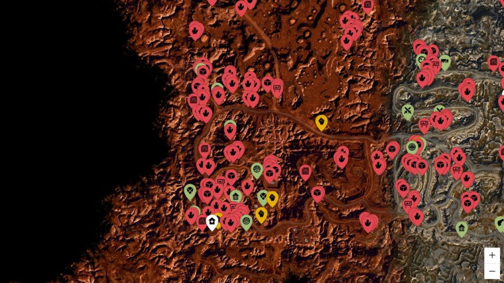 Red Faction Guerrilla Interactive Map: Actions & More