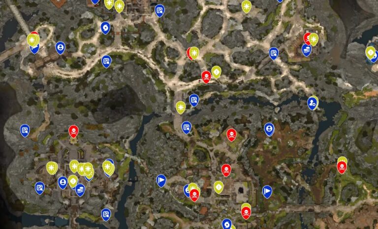 Baldur’s Gate 3 Interactive Map: Bosses, Events & More